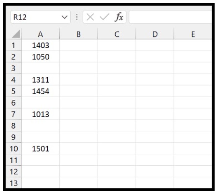 How To Count Blank Cells In Excel Using COUNTIF Function