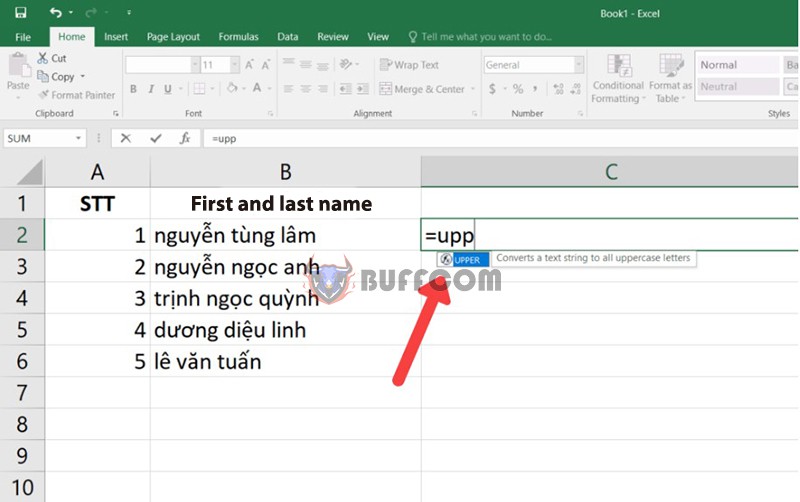 How To Convert Lowercase To Uppercase And Vice Versa In Excel BUFFCOM NET